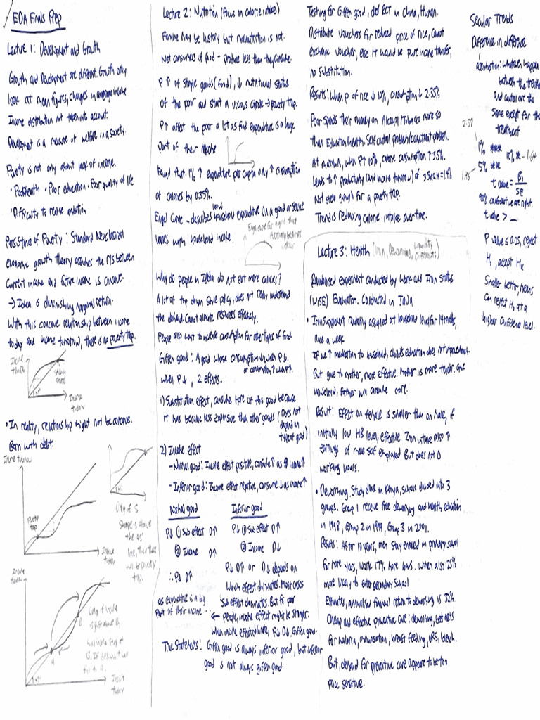 EDA Handwritten Notes 2 | PDF