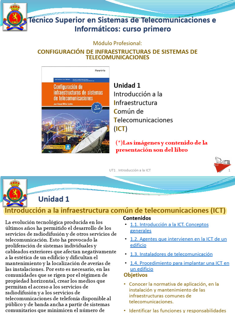 UD1 - Intro a la ICT | PDF | Telecomunicaciones | Infraestructura