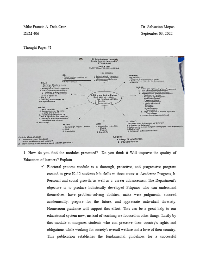 Thought Paper 1 | PDF Thought Paper 1 | PDF