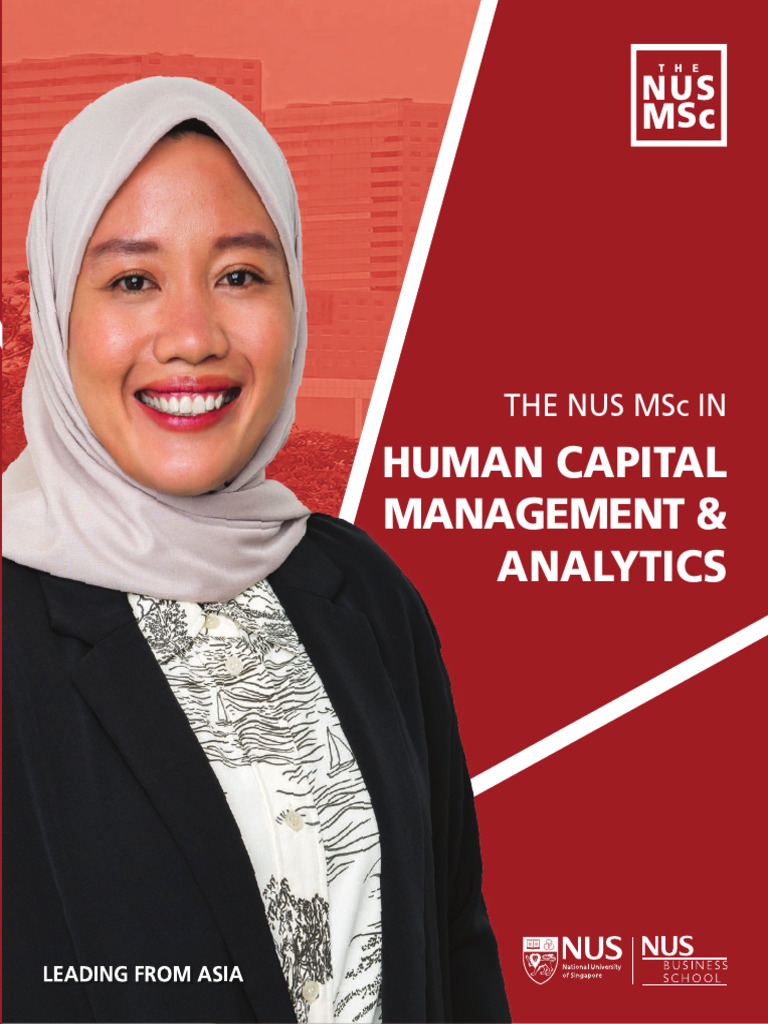 NUS MSc in Human Capital Management | PDF | Analytics | Human Resource ...