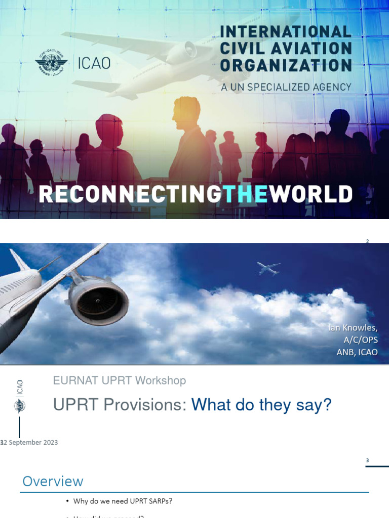 1.3 UPRT Provisions (ICAO) | PDF | Aircraft | Aeronautics