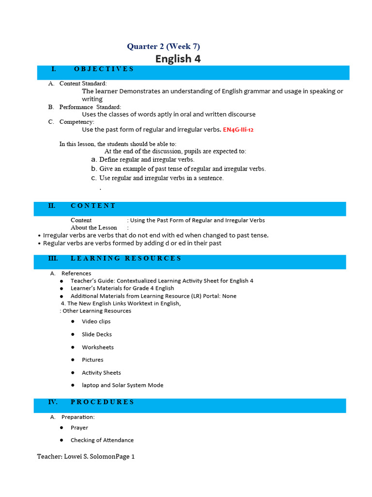 Co-Dlp-Eng4-Q2 Week 7 | PDF | Linguistics | Human Communication