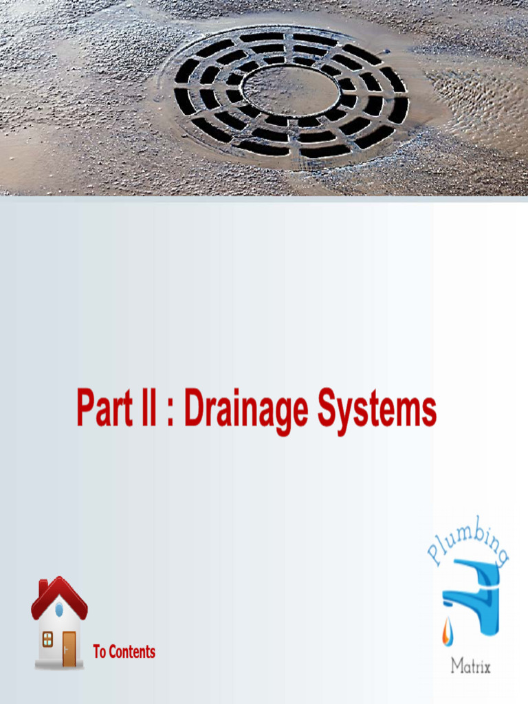 Part 2 Drainage System | PDF | Storm Drain | Sewage