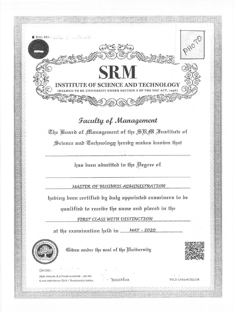 MBA Degree Format (2) | PDF