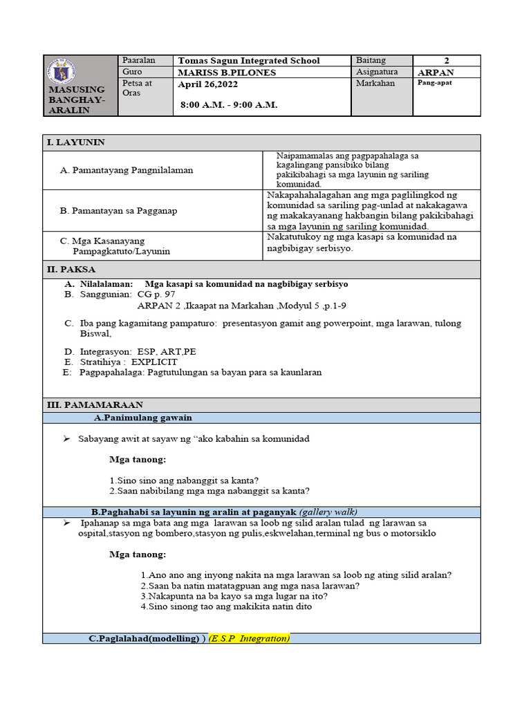 Co - Arpan 4TH Quarter | PDF