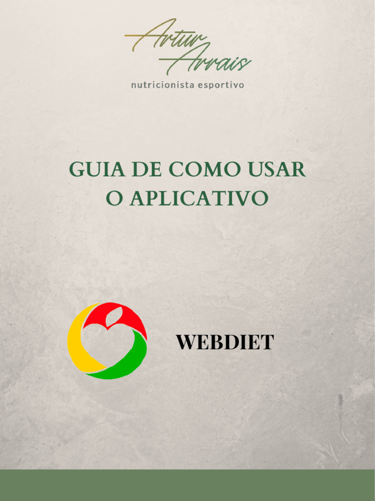 Guia de Como Usar o Aplicativo | PDF