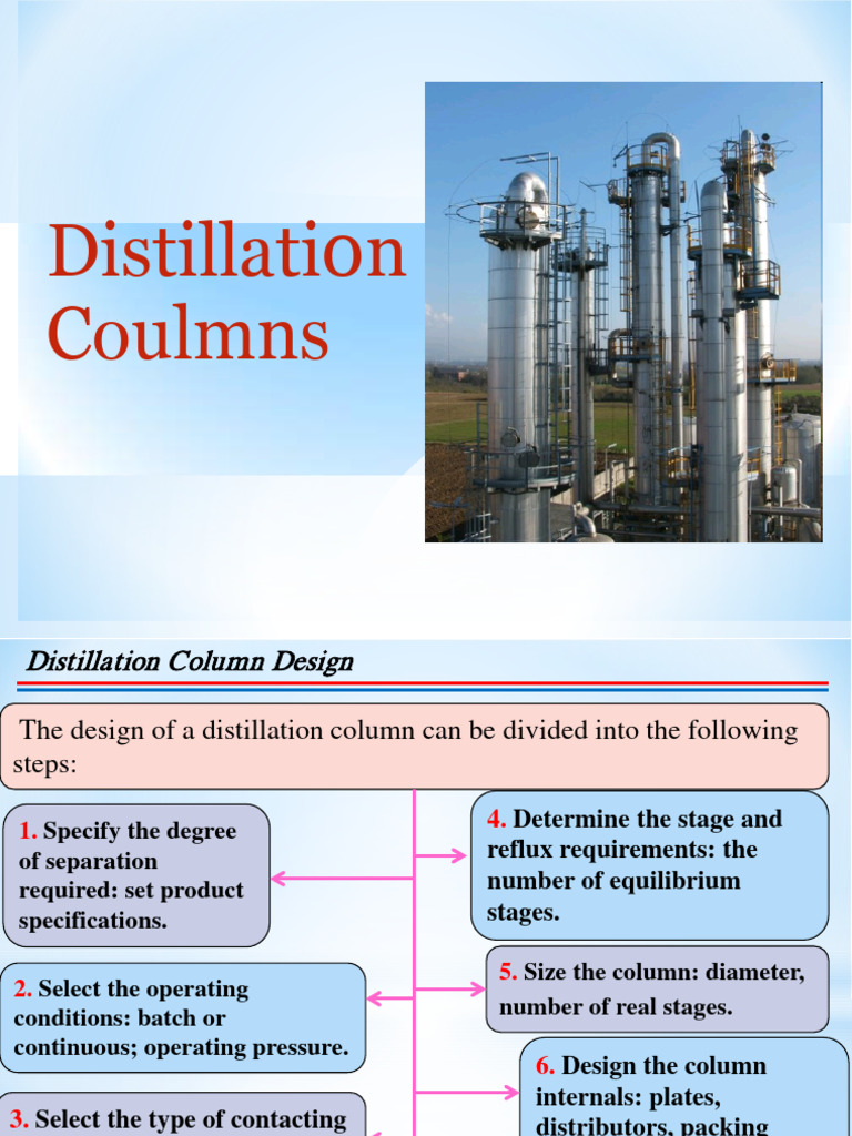 Equi - Design Distillation | PDF | Chemistry | Chemical Process Engineering