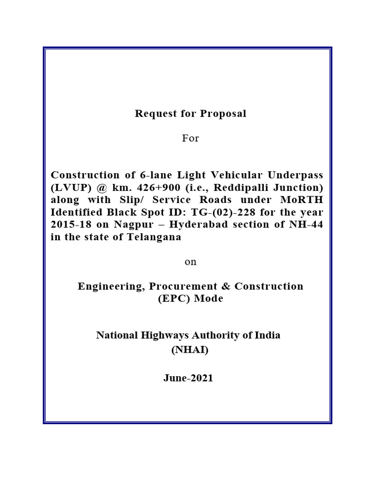 RFP | PDF | Request For Proposal | Ownership