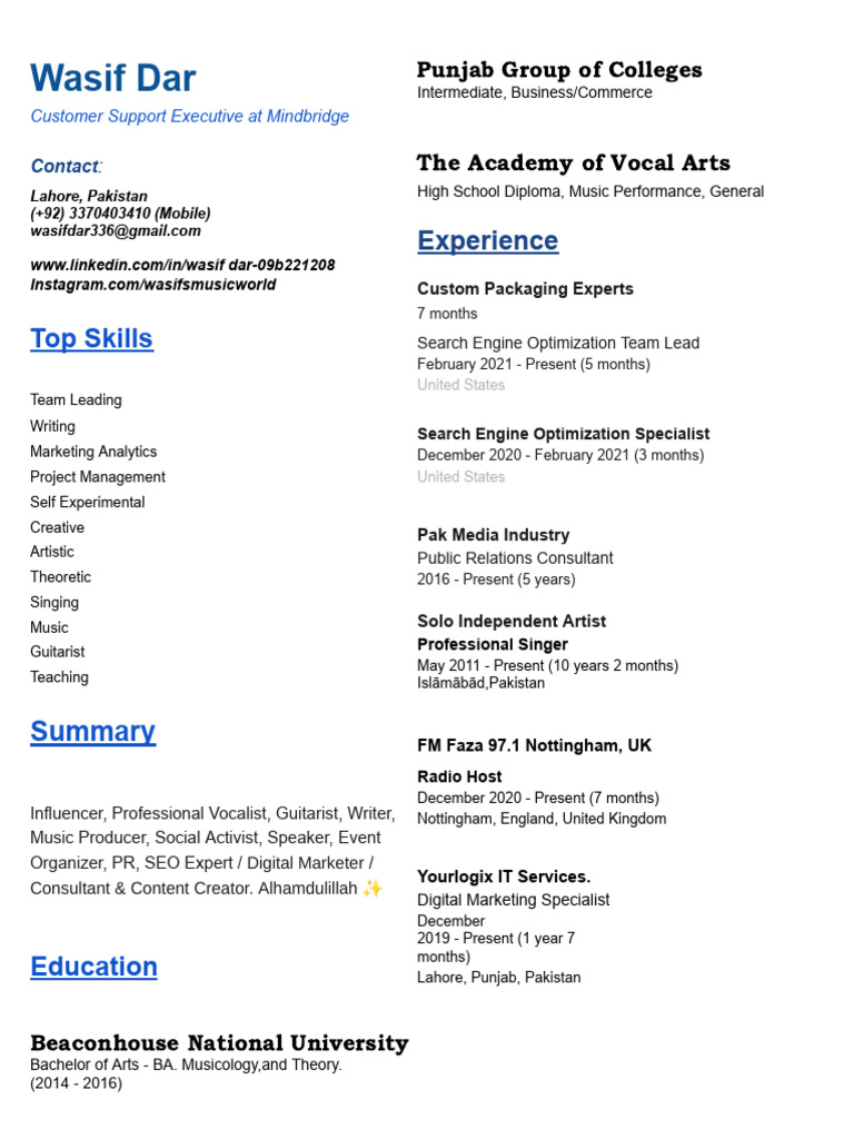 Updated Resume - June 2023 | PDF | Human Communication | Mass Media
