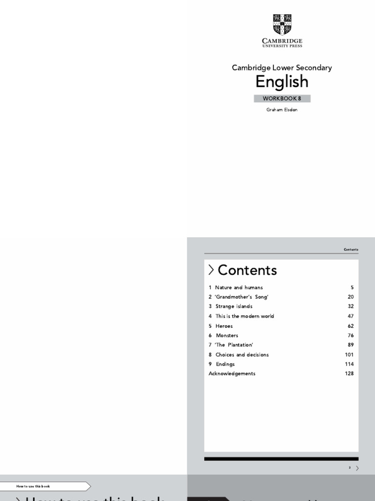 Workbook 8 | PDF | Ellipsis | Grammatical Tense