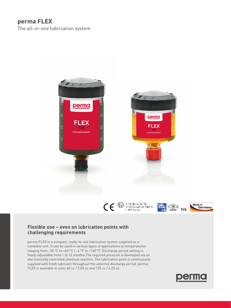 FLEX Perma 2017 | PDF | Lubricant | Chemistry