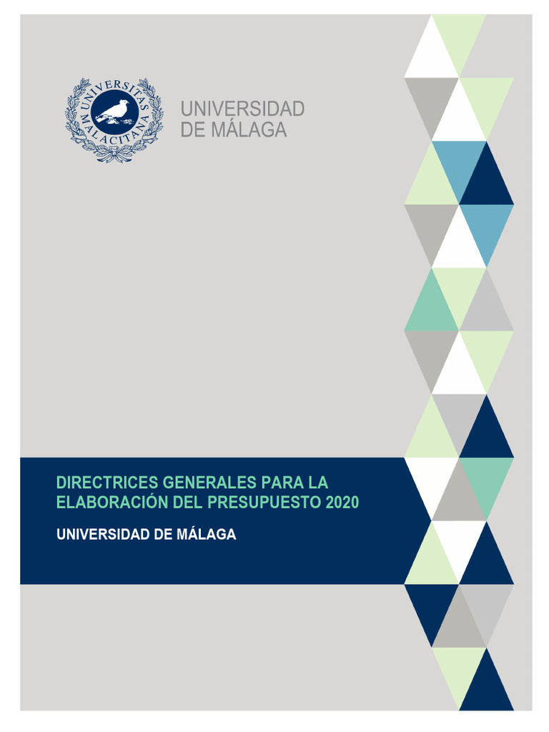 15 - A Directrices Generales para La Elaboracion Del Presupuesto de La ... 15 - A Directrices Generales para La Elaboracion Del Presupuesto de La ...