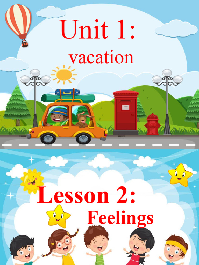 Feelings Vocabulary and Practice Activities | PDF