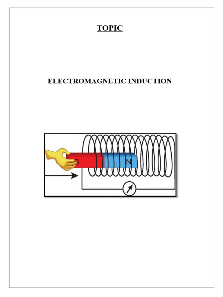 Physics Project | PDF | Electromagnetic Induction | Electric Generator