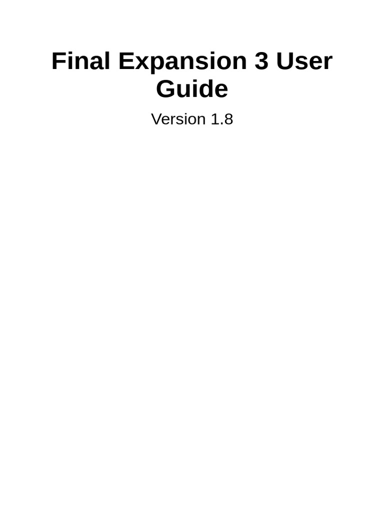 FE3 User Guide | PDF | Computer File | Computer Data Storage