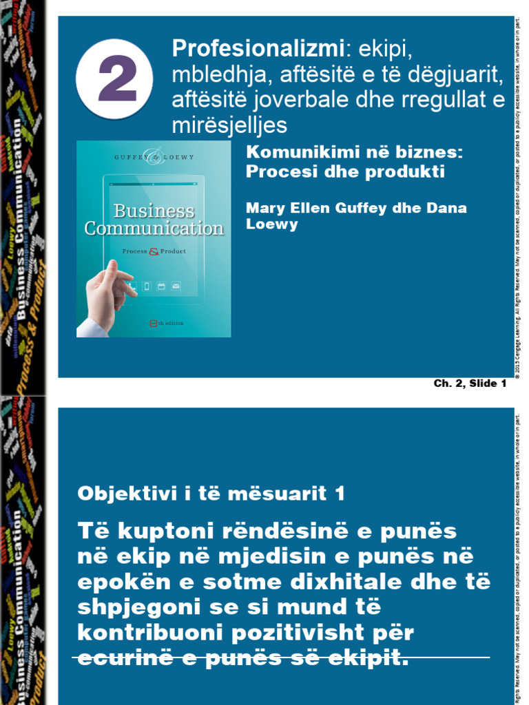 2 Profesionalizmi - Aftesite e Punes Ne Ekip Mbledhjet Degjimi Aktiv | PDF