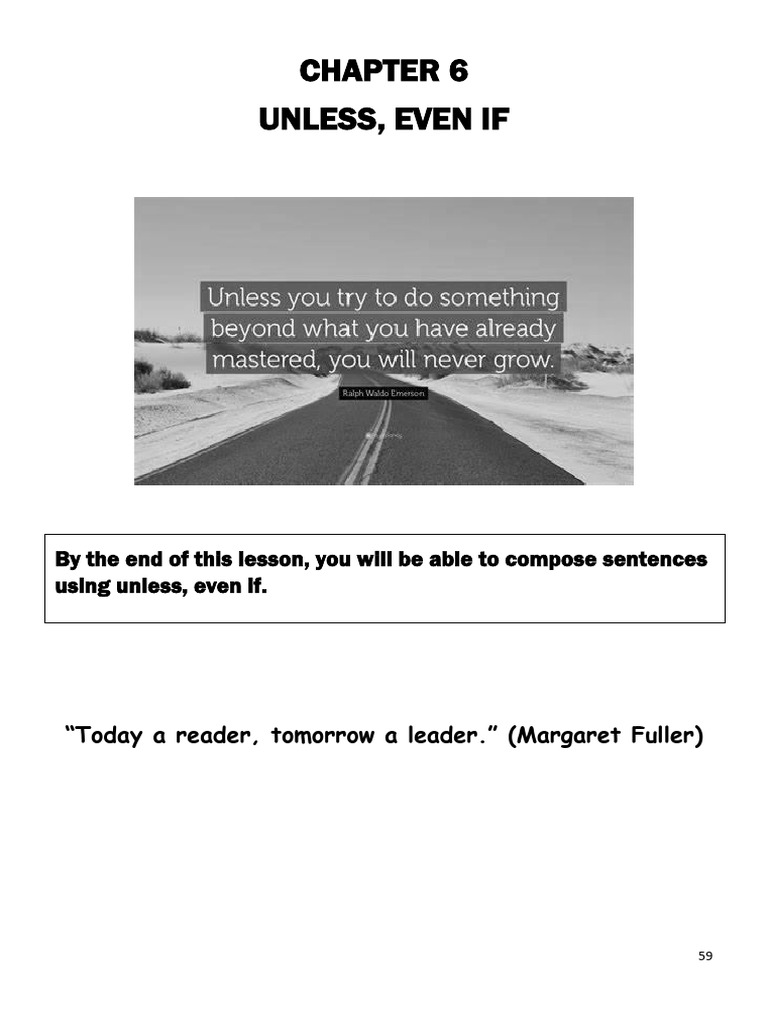 Bahan Ajar XII LM Unit 6 (Unless, Even If) - New | PDF