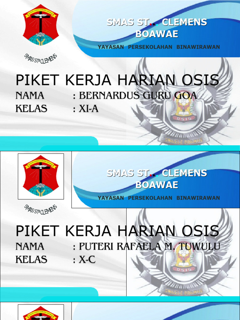 Salinan Dari Putih Hijau Korporat Kartu Pelajar Siswa SMA Id Card (1) | PDF