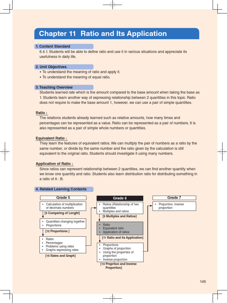 Ratio Notes | PDF | Ratio | Quantity