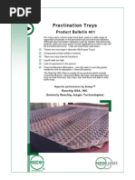 Koch Glitsch Conventional Trays Brochure | PDF | Distillation ...
