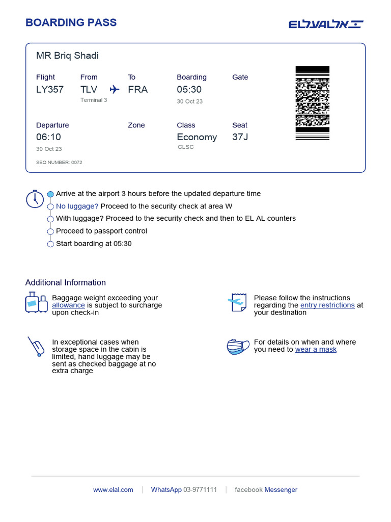 Boarding Passes | PDF | Baggage | Transport