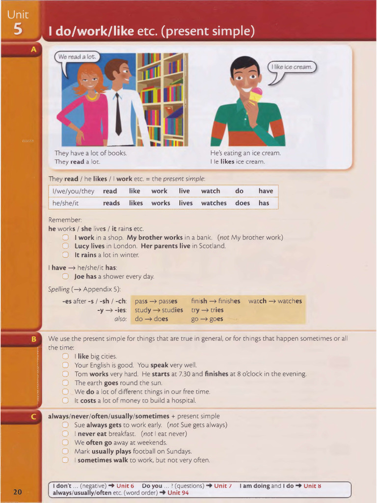 Present Simple Tense Overview | PDF