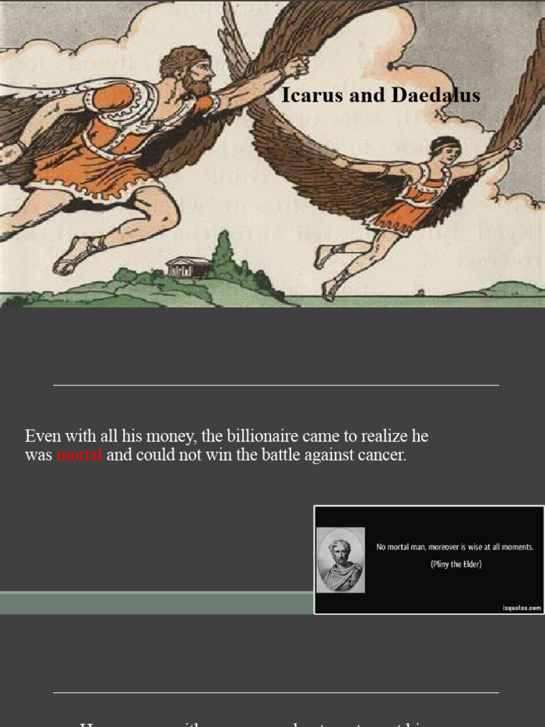 Icarus and Daedalus: A Modern Parable | PDF