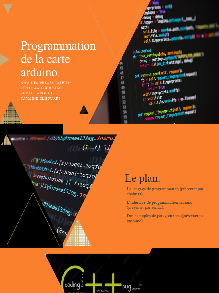 Programmation de La Carte Arduino | PDF | Programmation informatique | Arduino