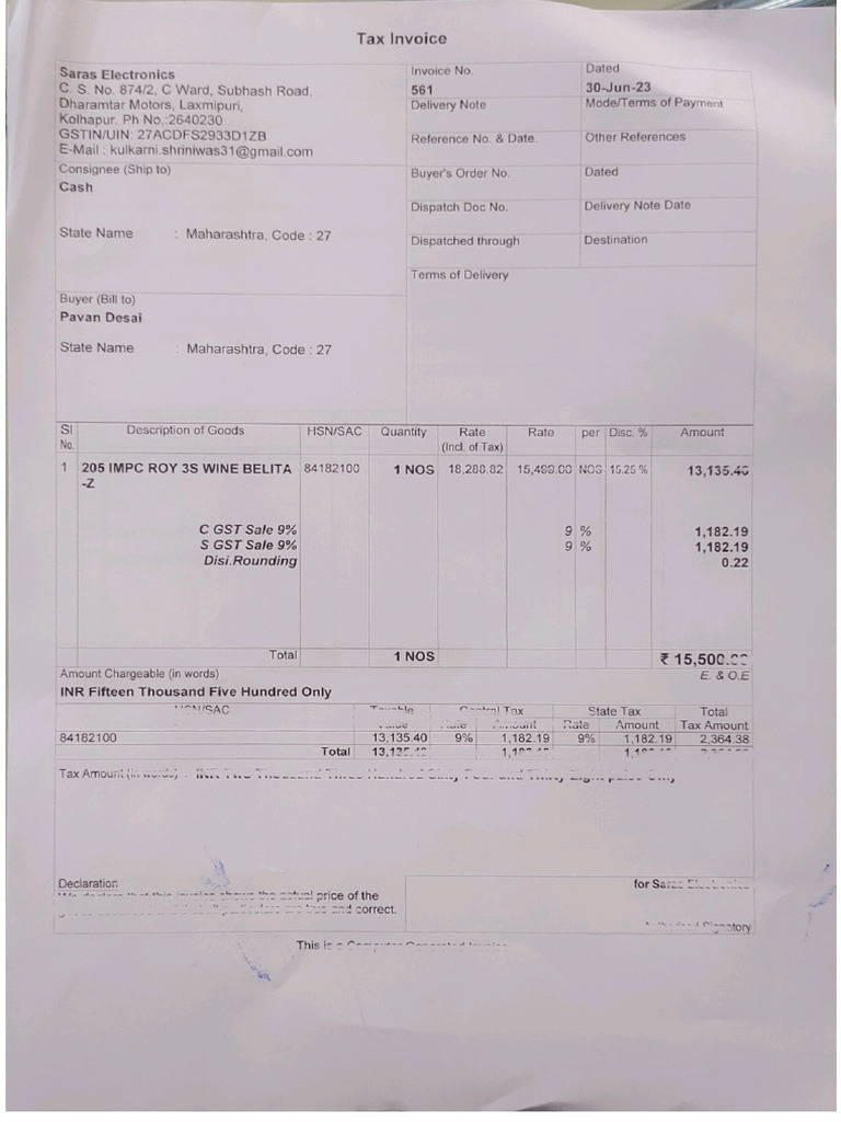 Invoices | PDF