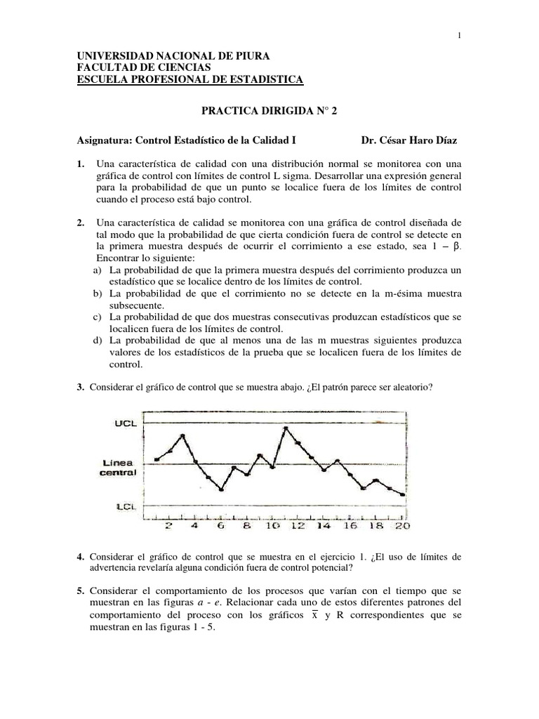 PRACTICA DIRIGIDA #2 - Unidad 3 | PDF | Distribución normal | Desviación Estándar