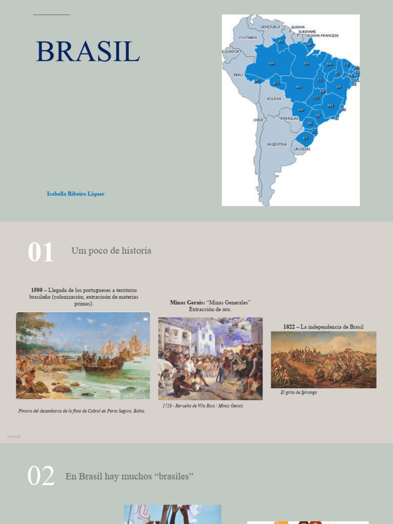 Presentacion Brasil | PDF | Brasil | Alimentos