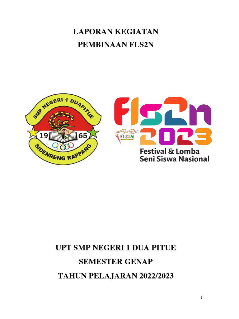 Laporan FLS2N 2023 | PDF