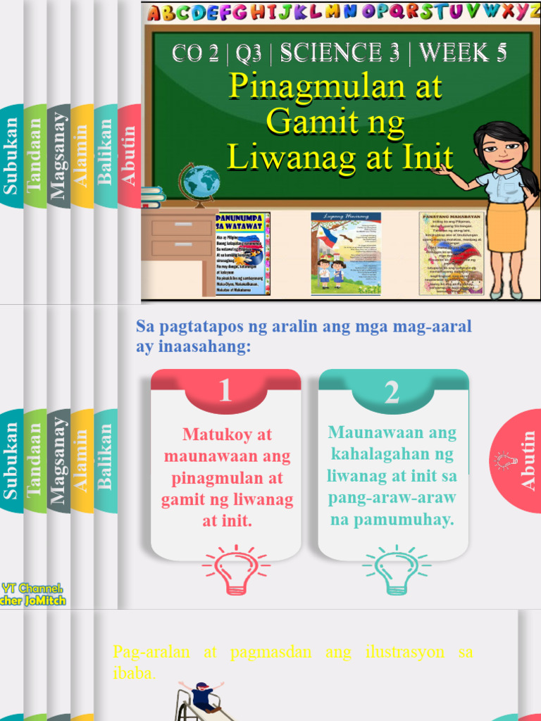 Science 3 - Q3 PPT For CO | PDF