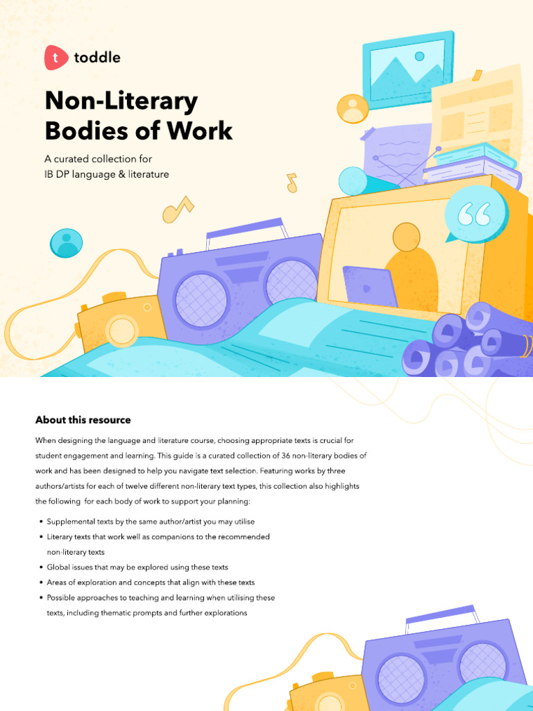 Non-Literary Bodies of Work | Download Free PDF | Infographics ...