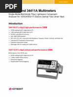 Manual DAQ970A-DAQ973A - Eng - Tds | PDF | Data Acquisition | Thermocouple