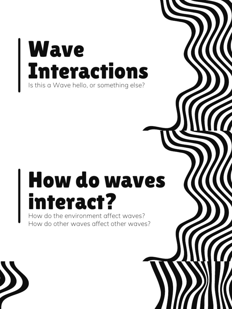 Wave Interactions | PDF