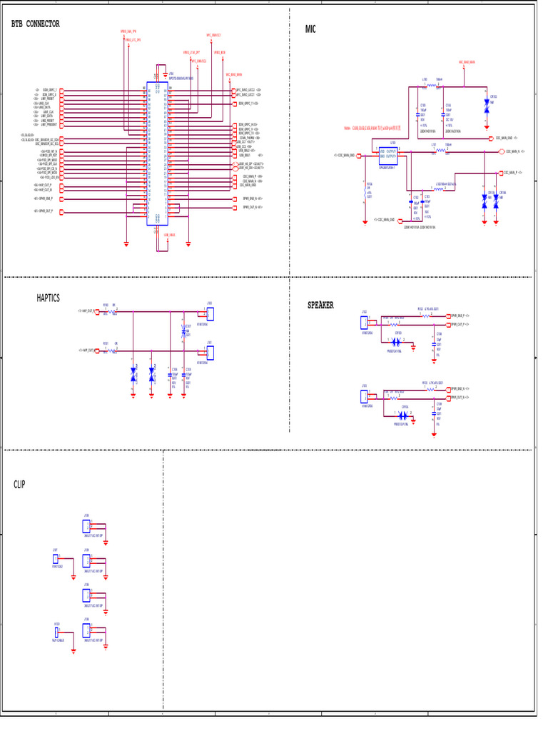 Sub PCB Schematic | PDF