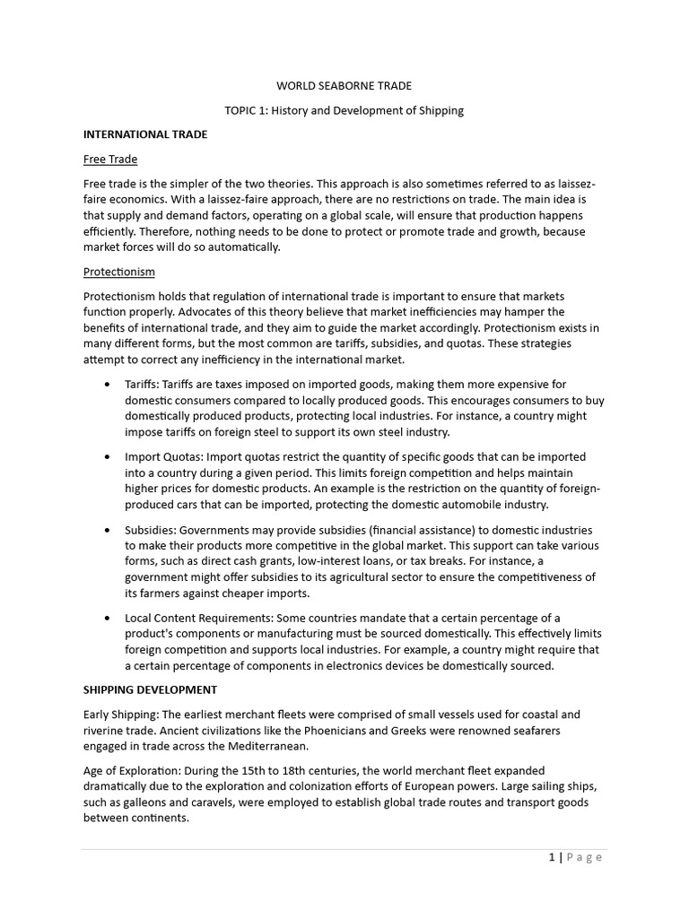 SHIPB6001A_2023_T3_Reading for Midterm quiz | PDF | Panama Canal | Containerization