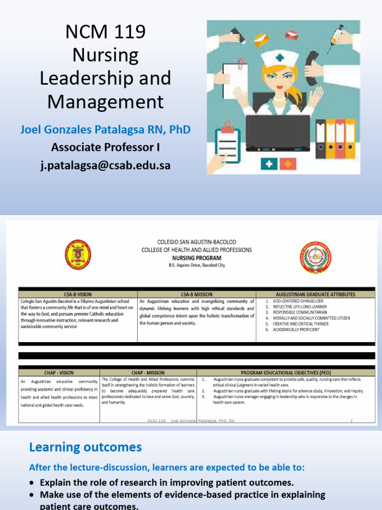NCM 119 2023 - Part 3a - Endterm | PDF | Feasibility Study | Nursing
