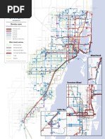 Miami Metromover Loop Map | PDF | Miami Dade County | Rail Transport