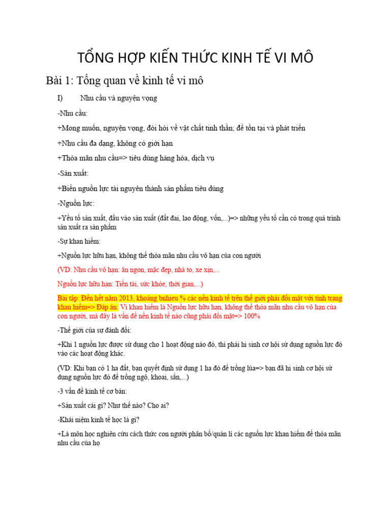 T NG H P Kthuc VI Mô | PDF