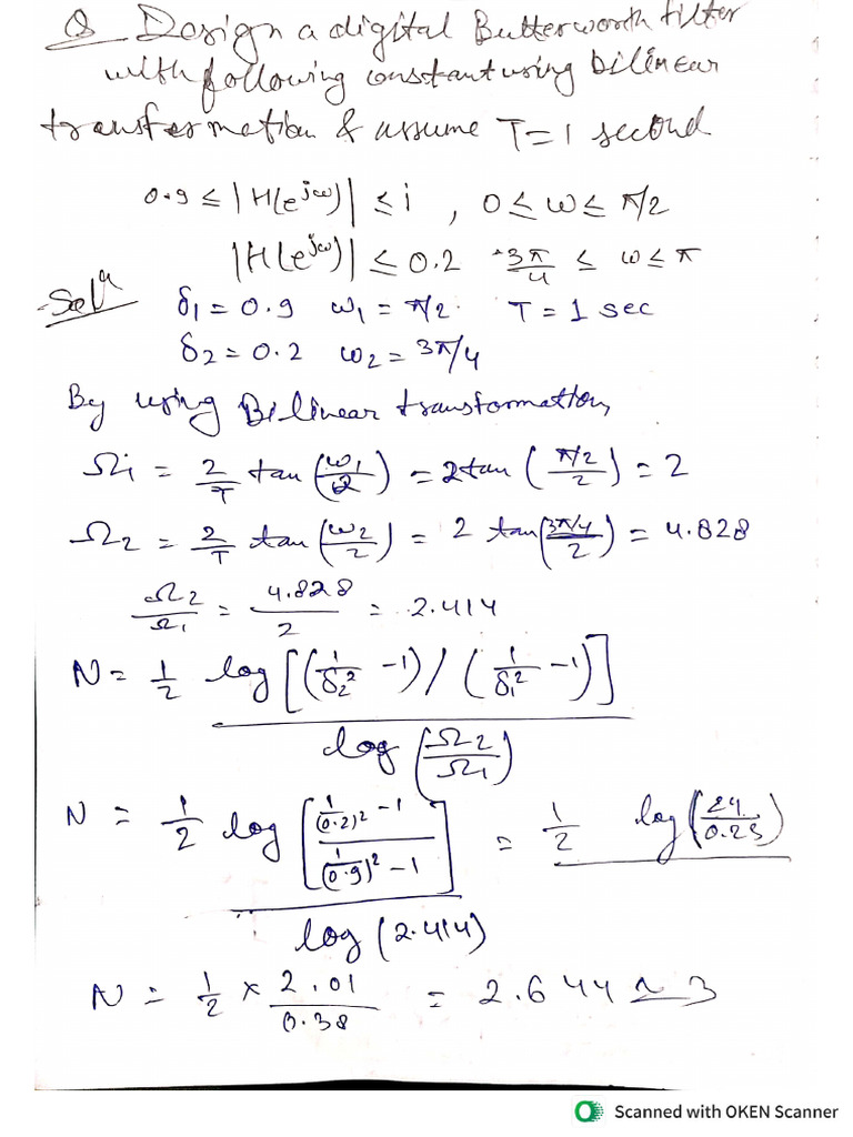 DSP Assignment - 2 | PDF