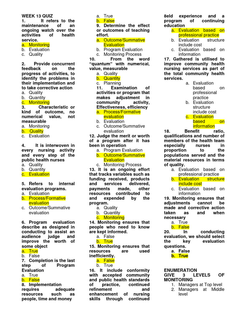 Finals CHN Lec Trans | PDF | Evaluation | Nursing