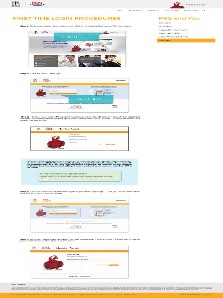 First Time Login Procedures | Download Free PDF | Login | Password