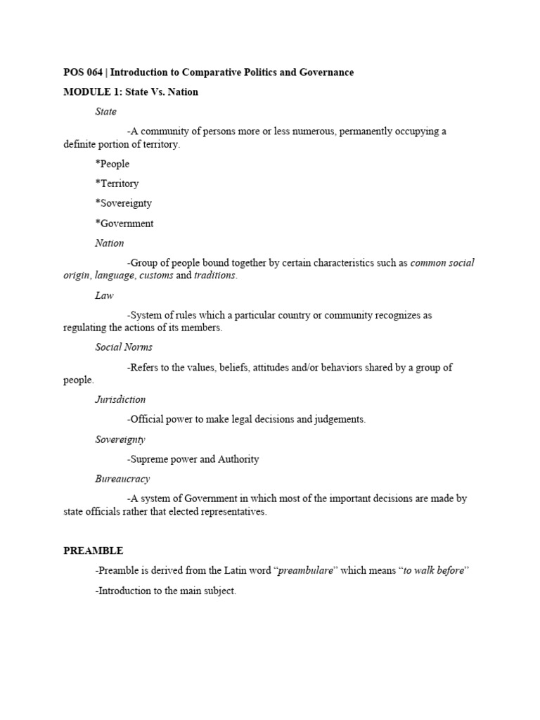 COMPARATIVE POLITICS ANALYSIS | PDF | President Of The Philippines ...