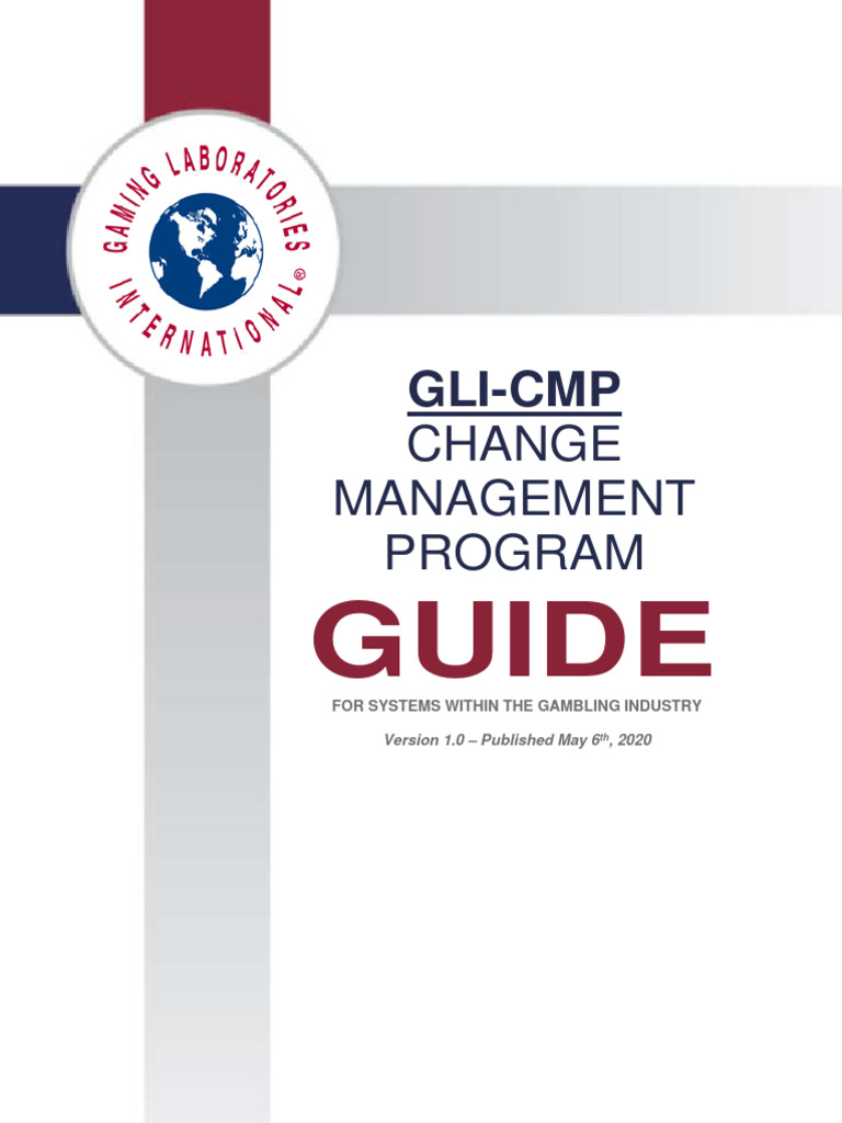 GLI Change Management Program Guide v1.0 | PDF | Information Security ...