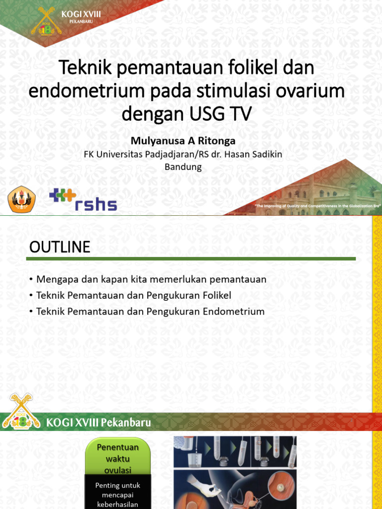 Pemantauan Folikel dan Endometrium IUI | PDF