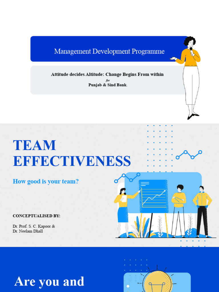 Final PPT - Team Effectiveness | PDF | Behavioural Sciences | Psychology