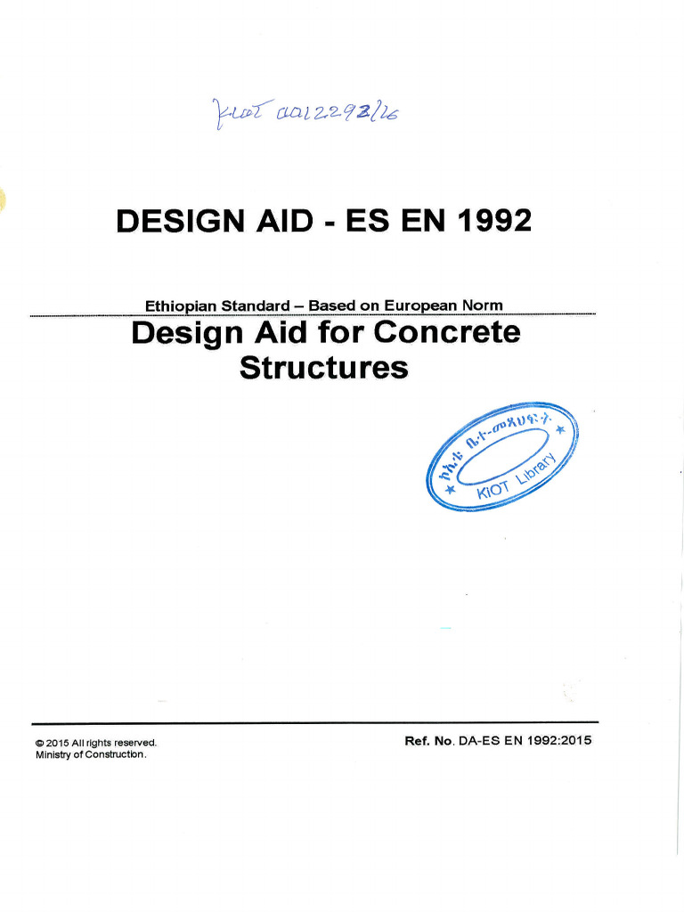 Design Aid ES en 1992.1 2015 | PDF