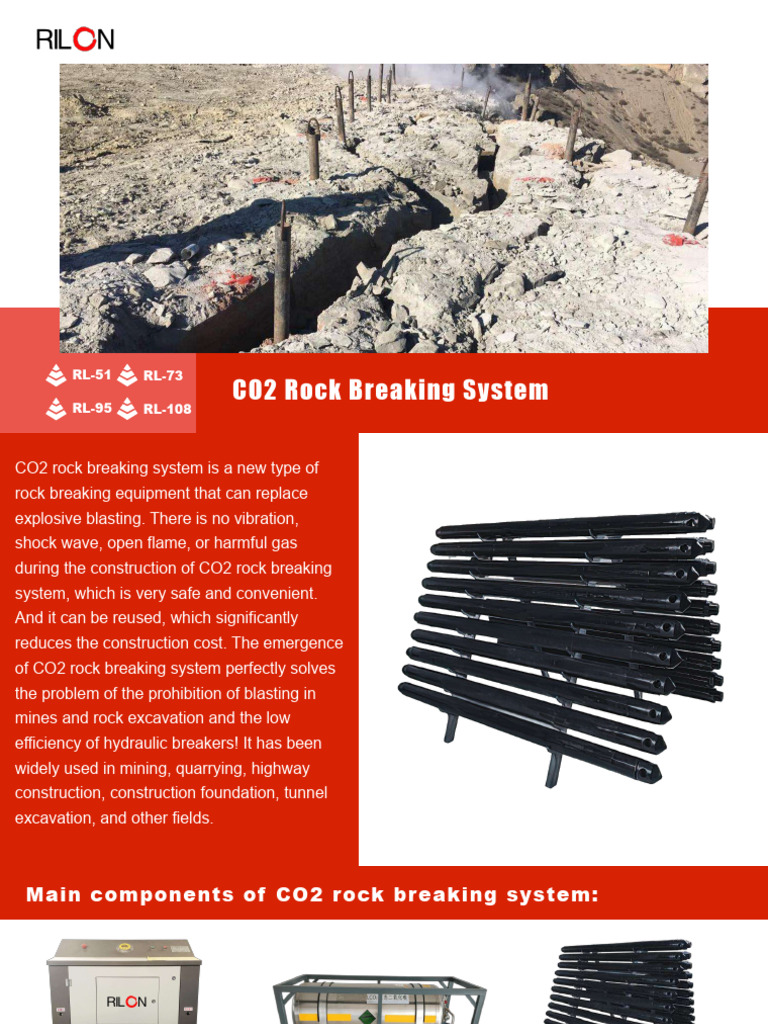 CO2 Rock Breaking System Overview | PDF | Carbon Dioxide | Liquids